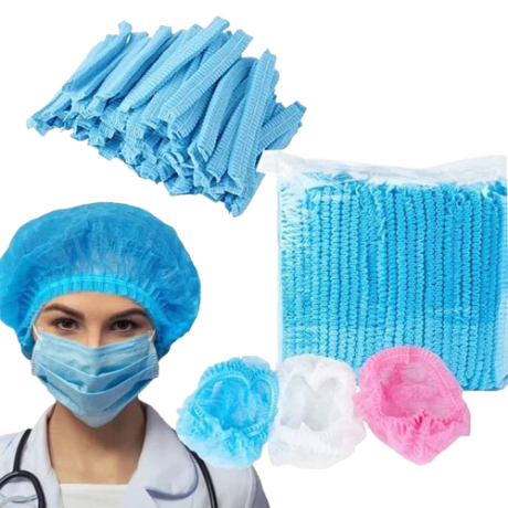Nurse caps/theater caps/hair nets in Kenya. – Tiba Quip Africa